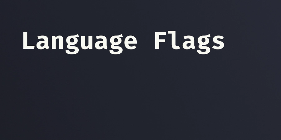 Language Flags | Avid Seeker
